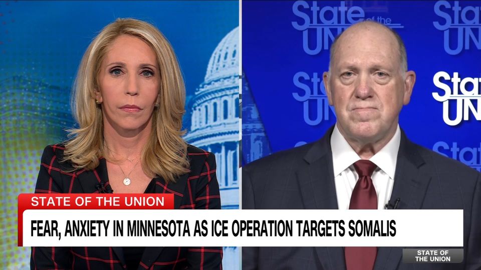 Bash presses border czar Tom Homan over Trump calling Somali immigrants ...