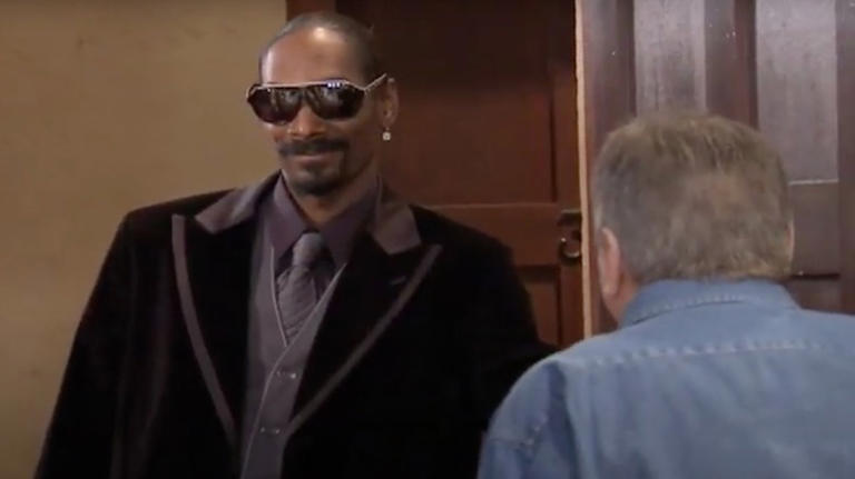 The classic soap opera Snoop Dogg made multiple guest appearances on