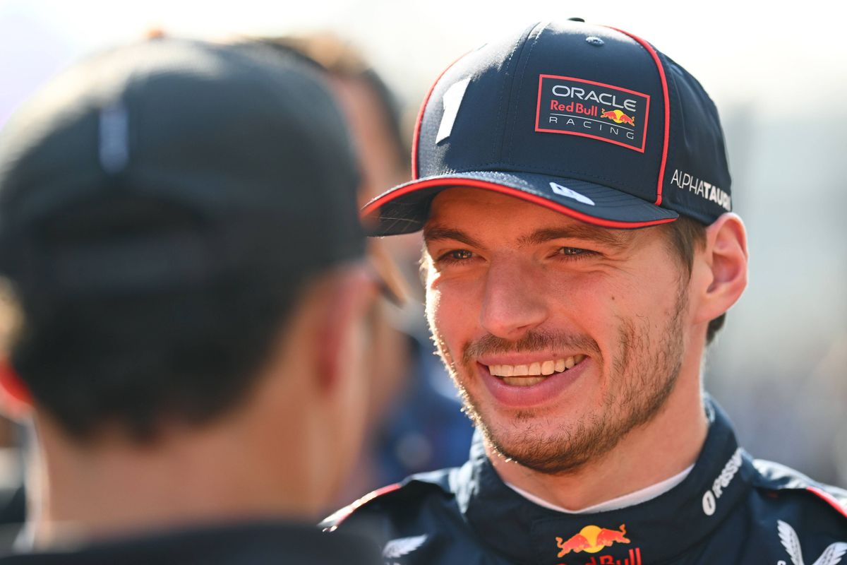 Smiling Verstappen gives Norris good tip after winning maiden title