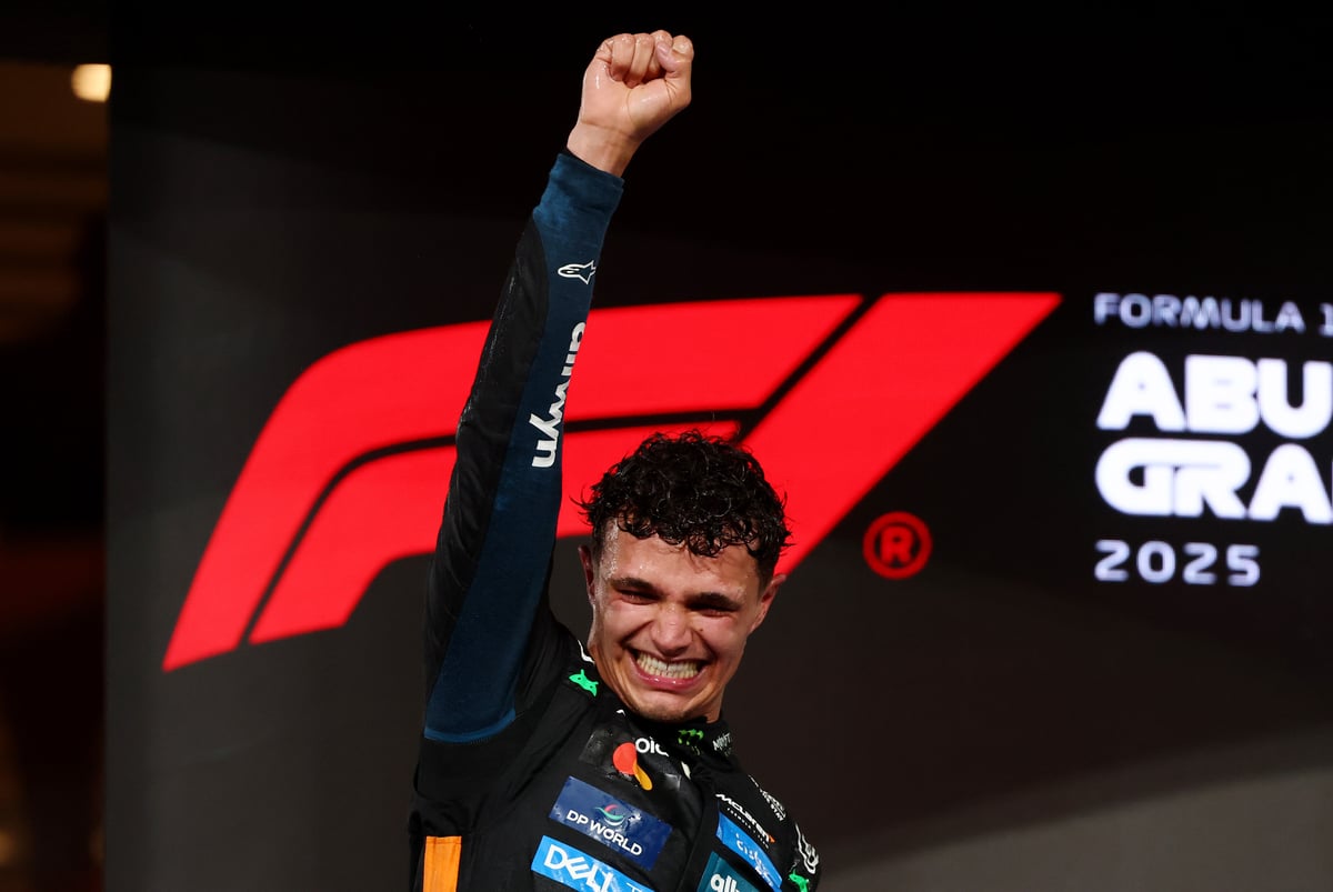 Final F1 driver standings: Norris beats Verstappen to world title