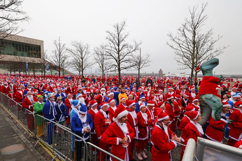 Biggest ever Liverpool Santa Dash captured in 67 stunning pictures