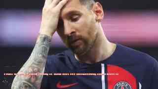 Why was Messi hated at PSG?