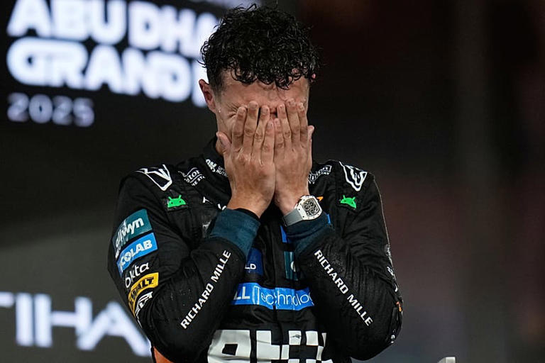 McLaren driver Lando Norris wins first Formula One World Championship