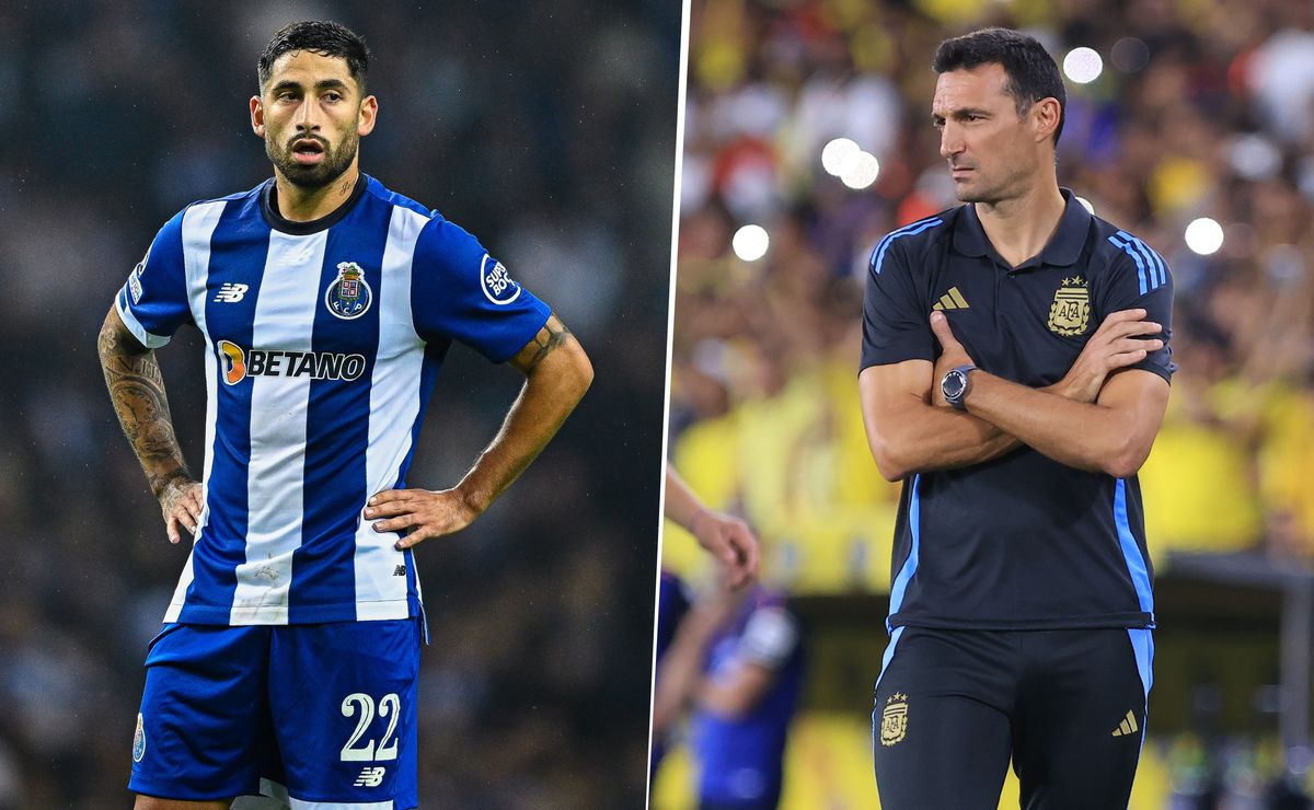 El mensaje directo de Alan Varela a Lionel Scaloni para que lo lleve al ...