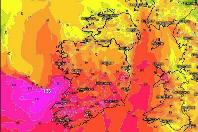 Ireland on storm alert as entire country issued warning ahead of 18 ...