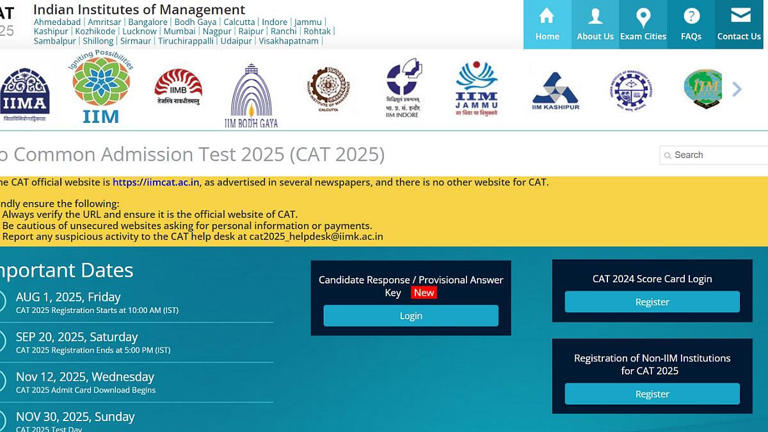 IIM CAT answer key 2025: Objection window starts tomorrow; details here