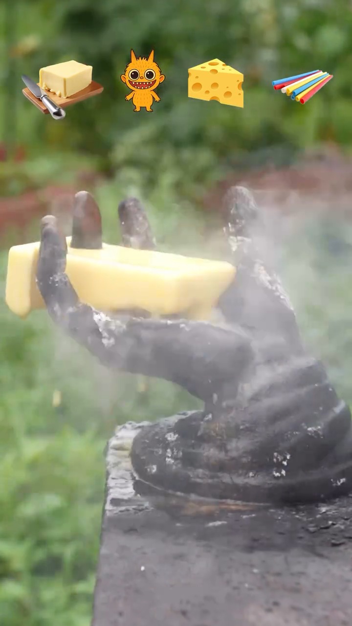 Labubu Butter vs the Giant Hand