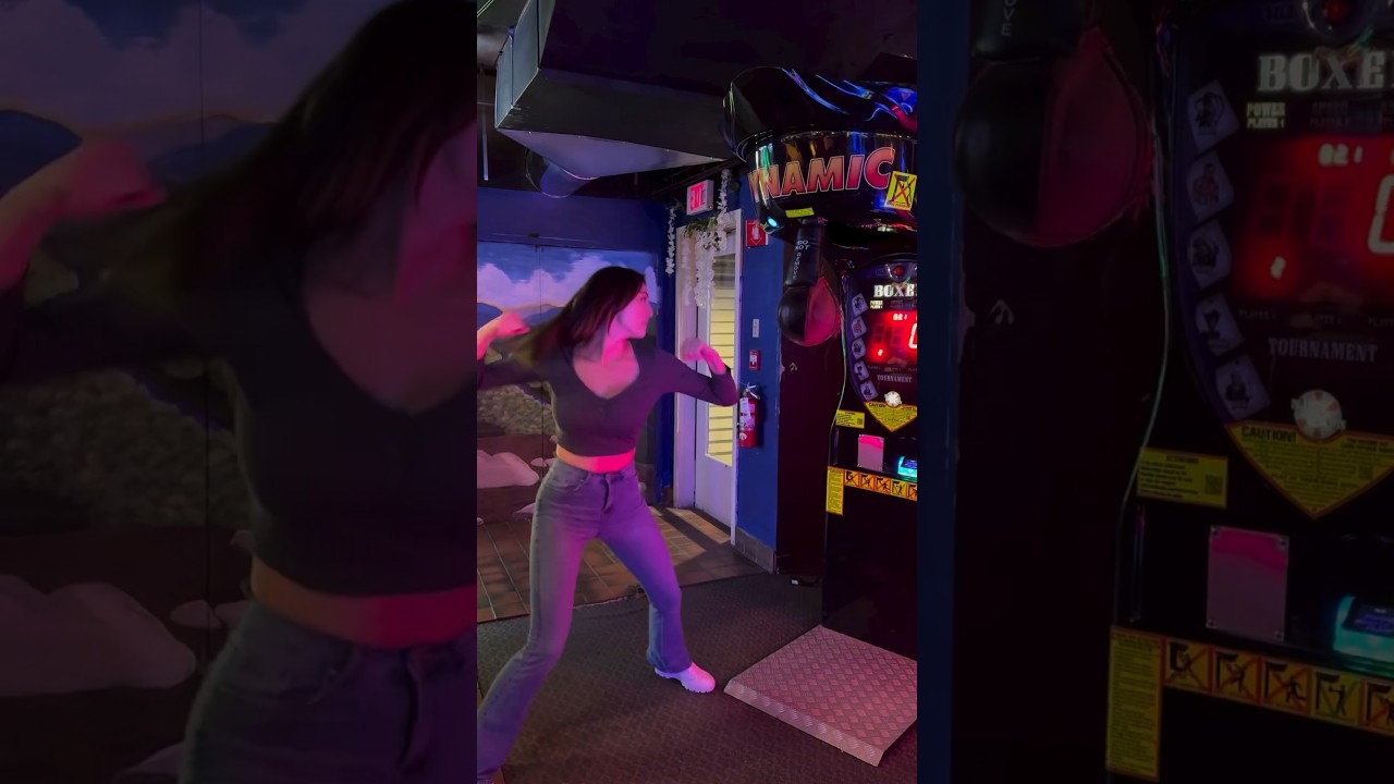 Witness the best punch ever delivered perfectly