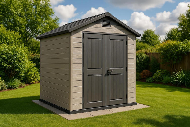 Avant d'acheter un abri de jardin, ce que la résine change vraiment ...