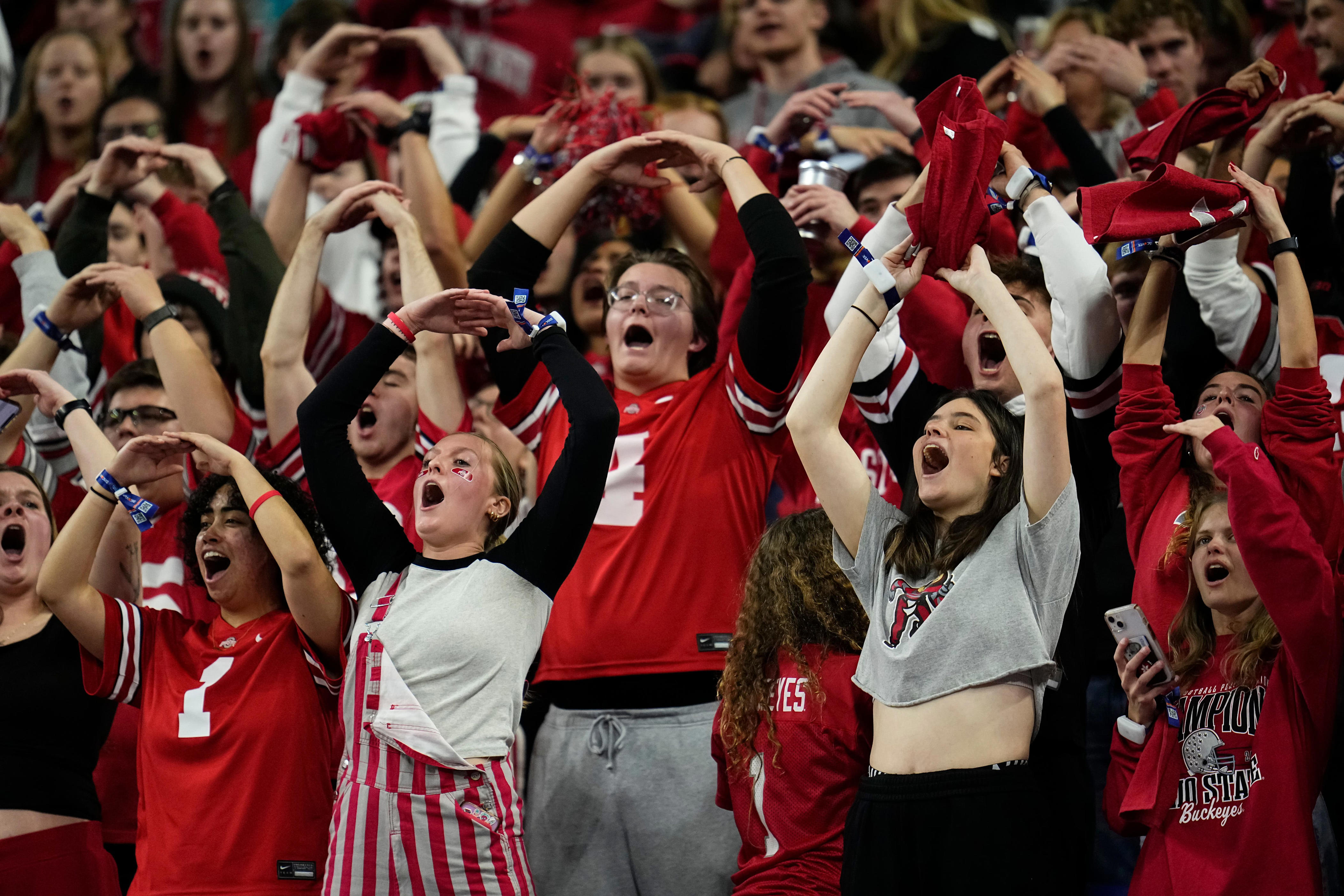 College Football Playoff printable bracket, who is Ohio State playing?