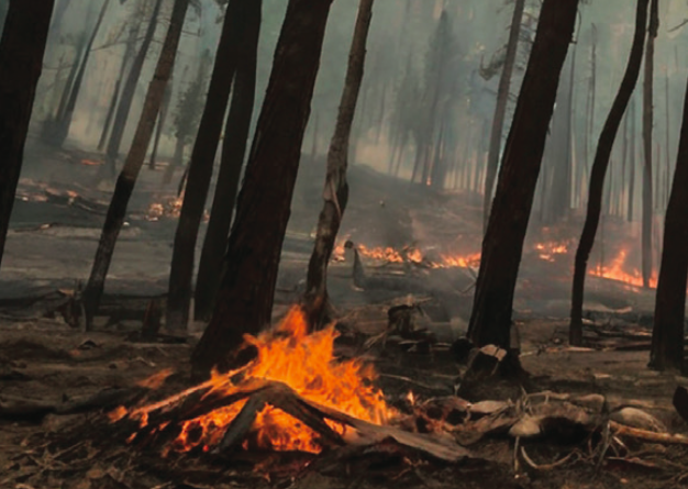 Forest fire triggers landmine blasts along LoC in Poonch