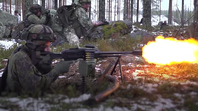UK troops join NATO exercise as Finland prepares for potential Russian ...