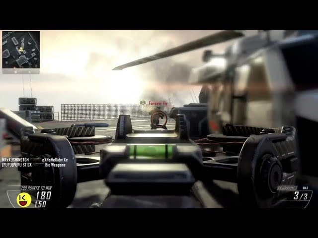 Black Ops 2 - 1st Gun Game Ever - CRAZY COME BACK! (Call of Duty BO2)