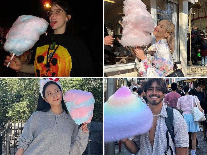Stars who slay for Cotton Candy Day... too sweet to handle!