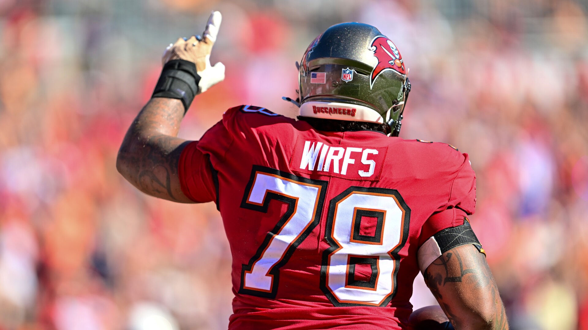 Tristan Wirfs is expected to miss Sunday's game