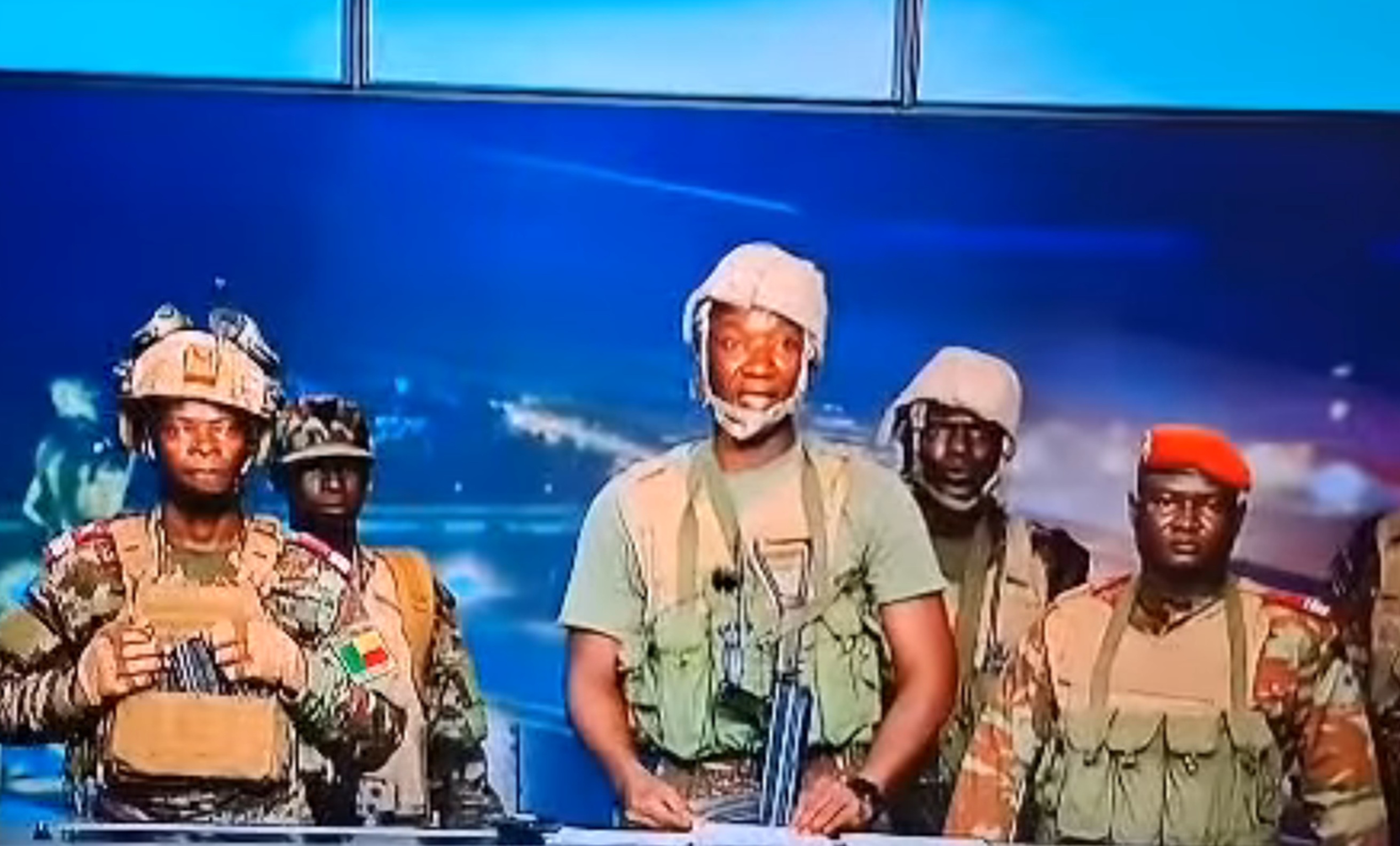 Benin soldiers take over TV station, declare coup live on air
