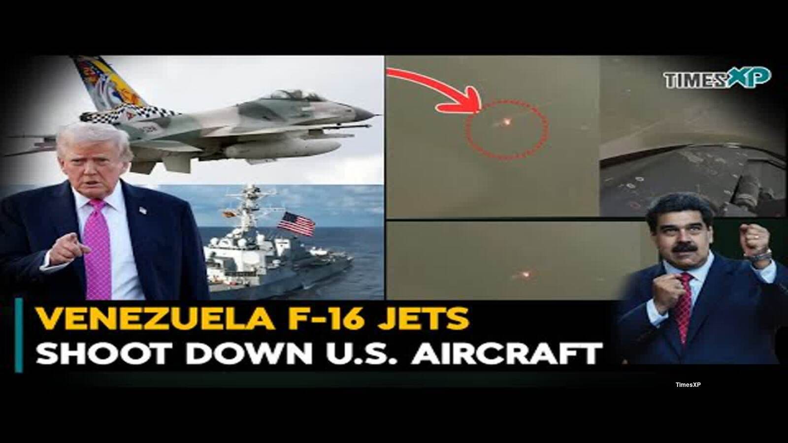Venezuela F-16 jets shoot down US aircraft | US.-Venezuela war