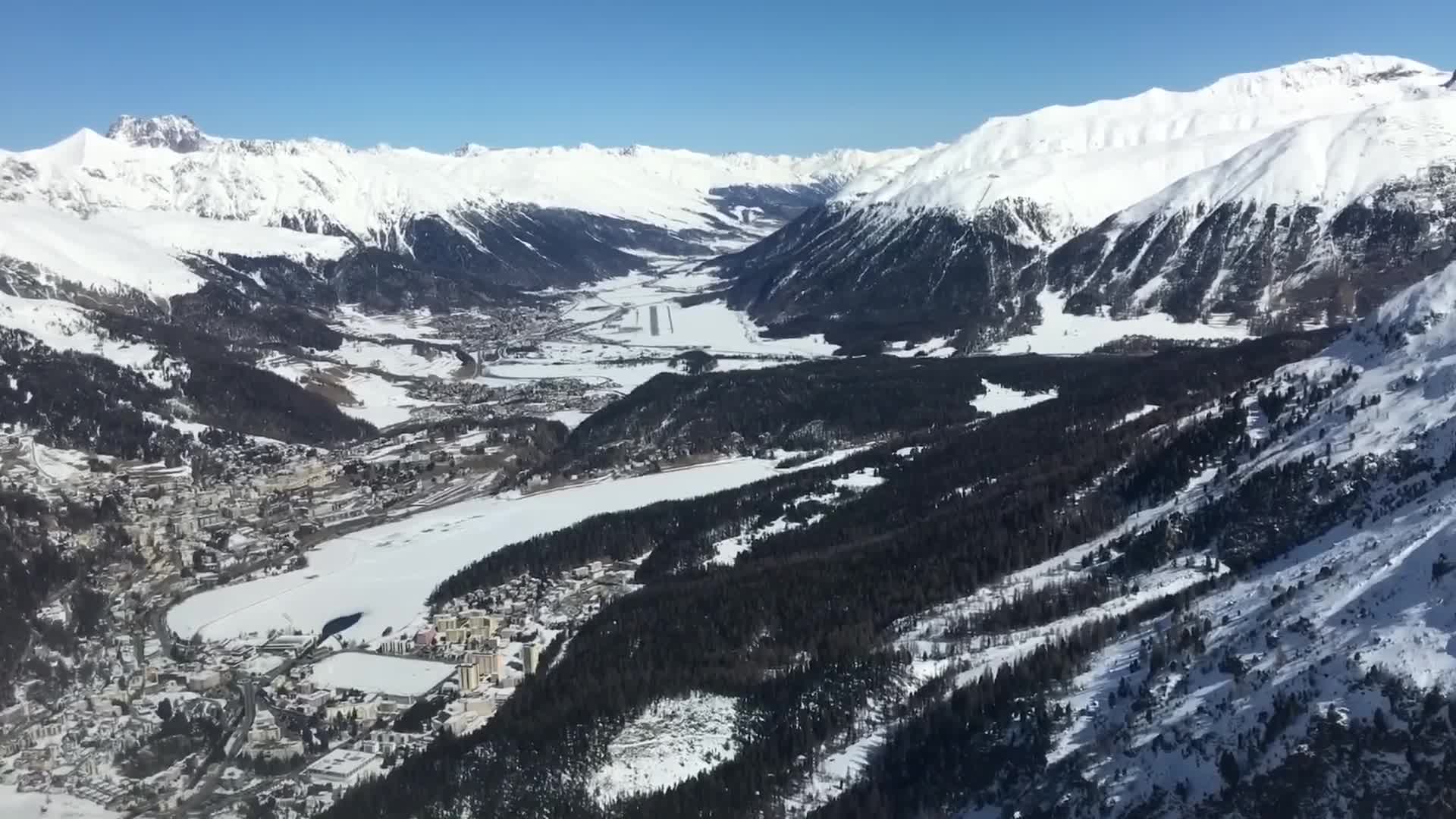 Incredible Samedan approach 😍