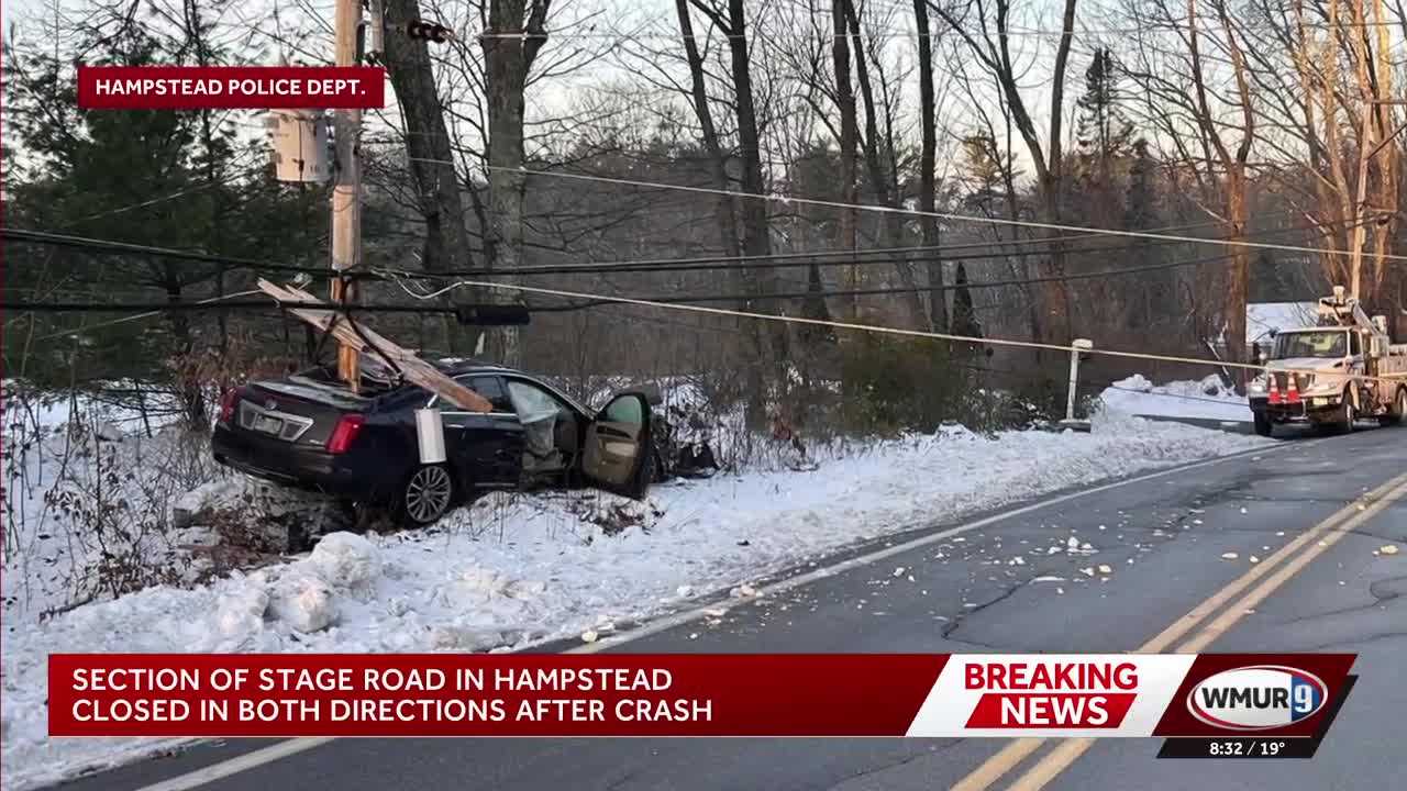 Hampstead's Stage Road reopens after crash, police say