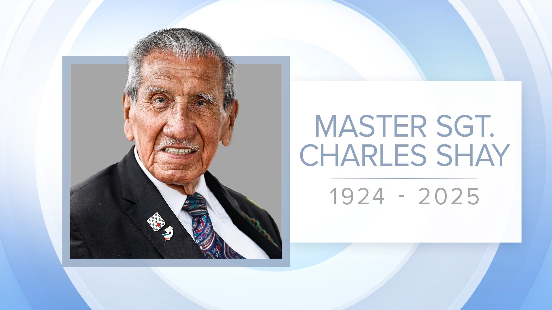 Charles Shay, Native American D-Day hero, dies at 101