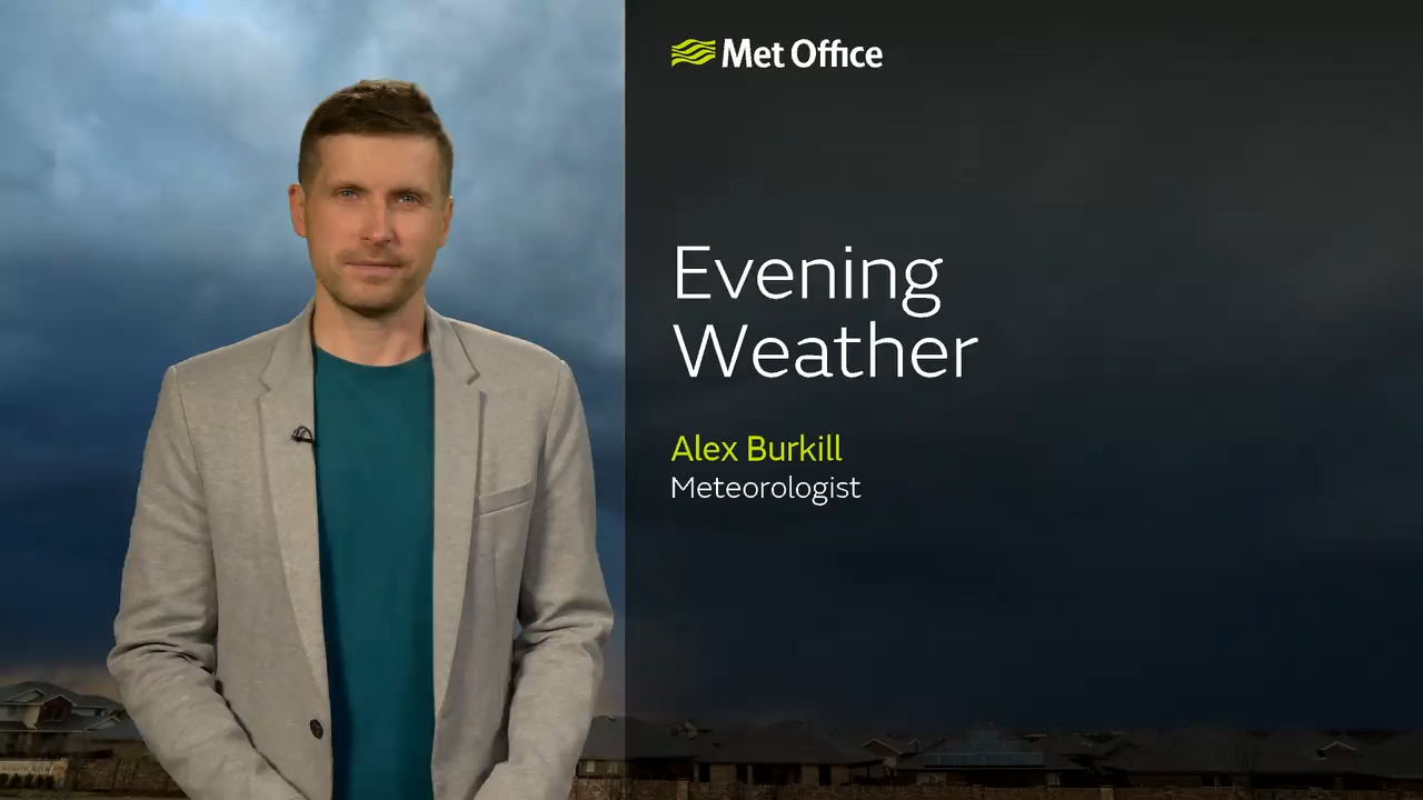 Met Office Thursday evening weather forecast 18/09/2025