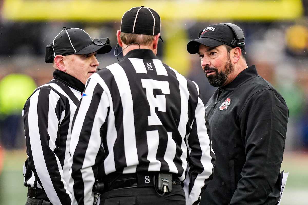 Big Ten refs face accusation following conference title game