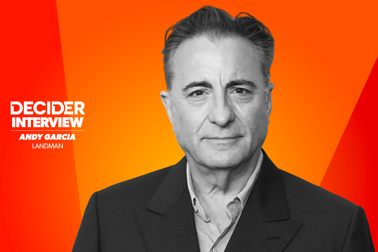 ‘Landman’ star Andy Garcia compares meeting with Taylor Sheridan to ...