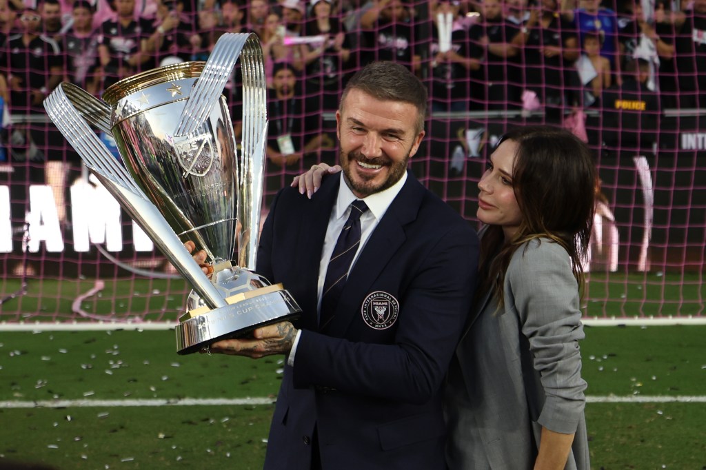 Lionel Messi and David Beckham celebrate Inter Miami’s 'beautiful' MLS ...