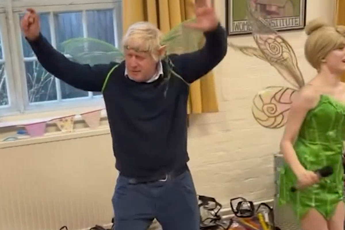 Boris Johnson dances in fairy wings at daughter Romy’s birthday party