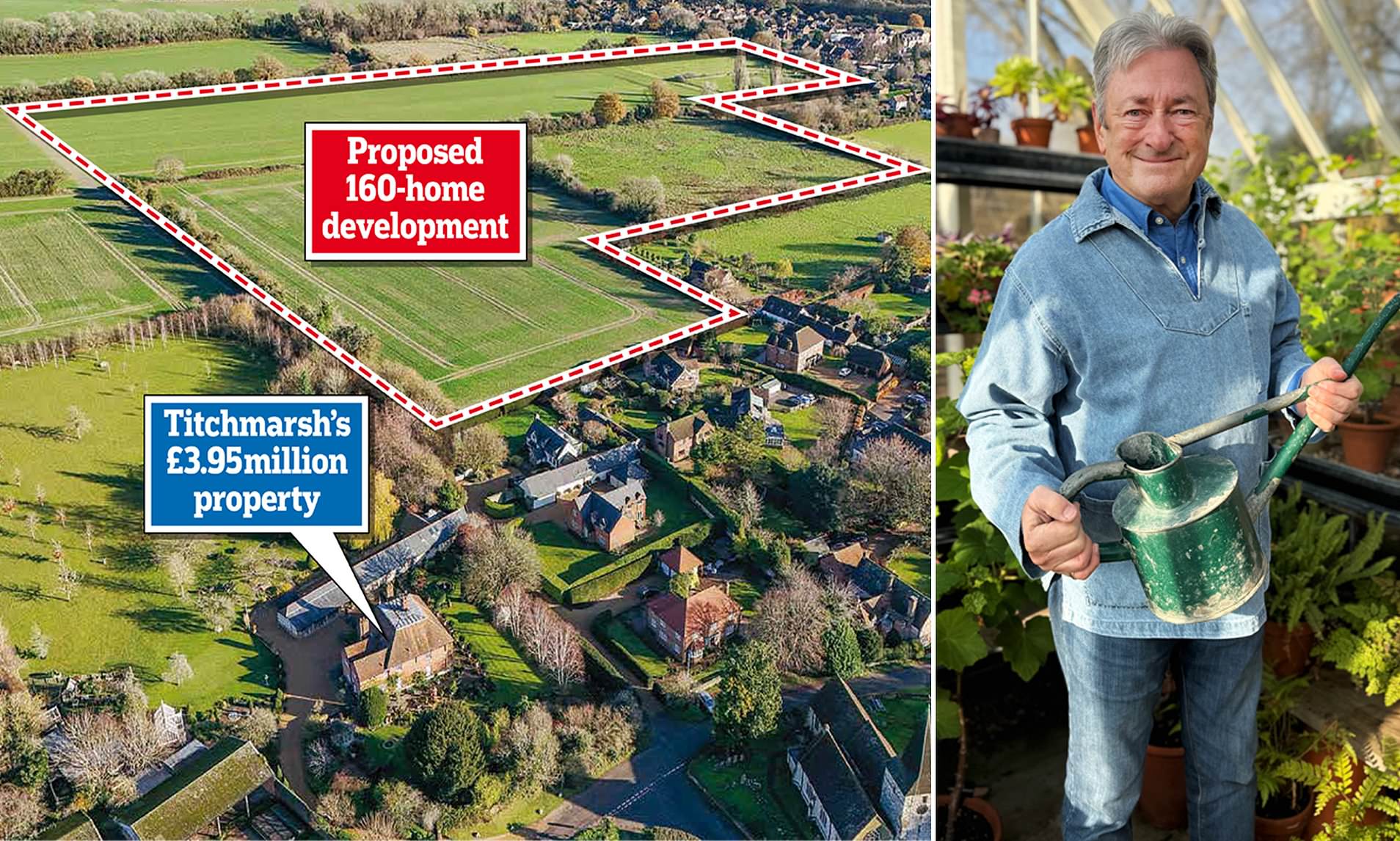 Alan Titchmarsh says selling his £4m home has nothing to do with ...
