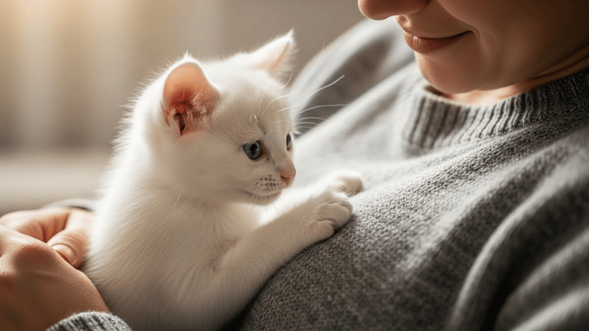Does your kitten knead you? These are the reasons behind this cute habit