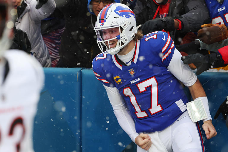 Josh Allen electric with four TDs in Buffalo win. Bills vs Bengals ...