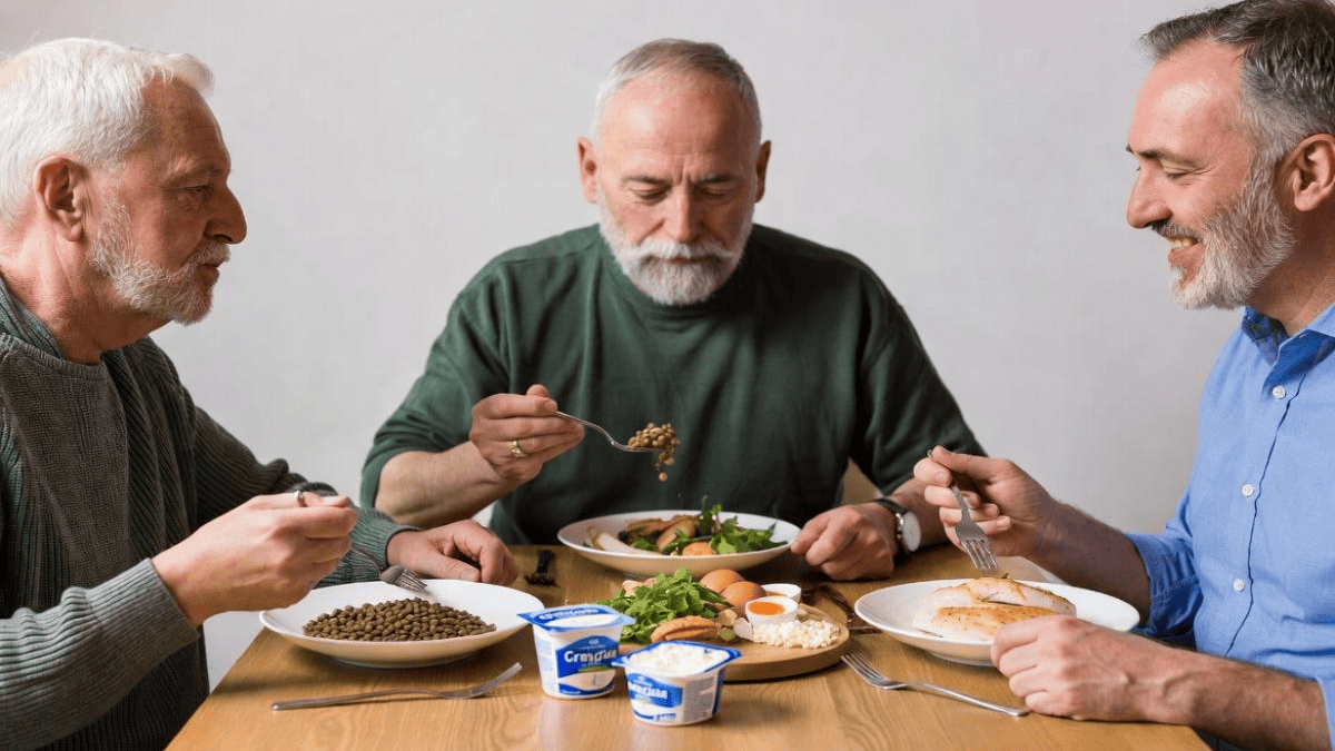 The 6 high-protein foods men over 50 should be eating every week to ...