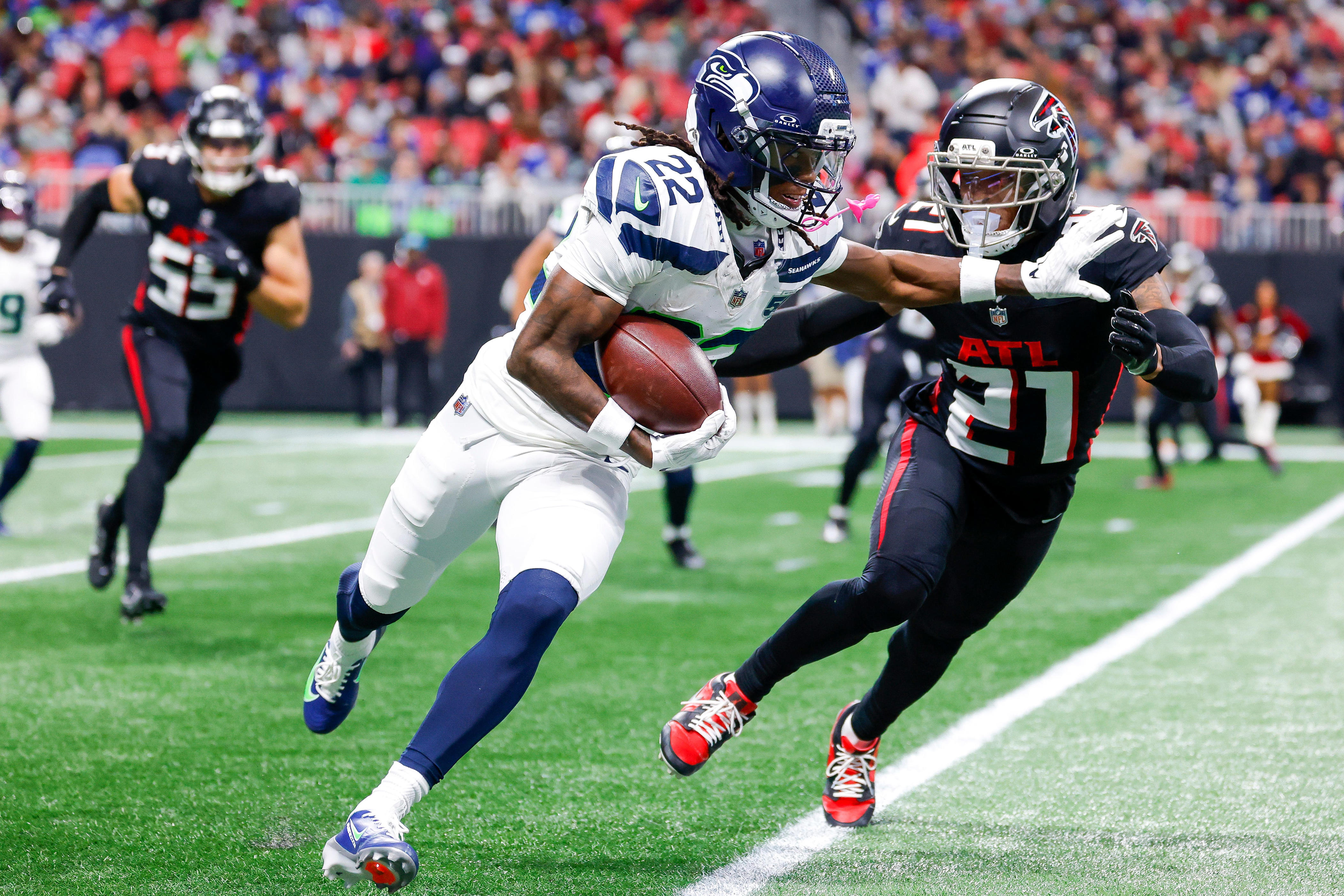 Watch: Rashid Shaheed's 100-yard kick return touchdown