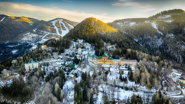 Europe's region with thermal spas, skiing, and holiday markets is the ...