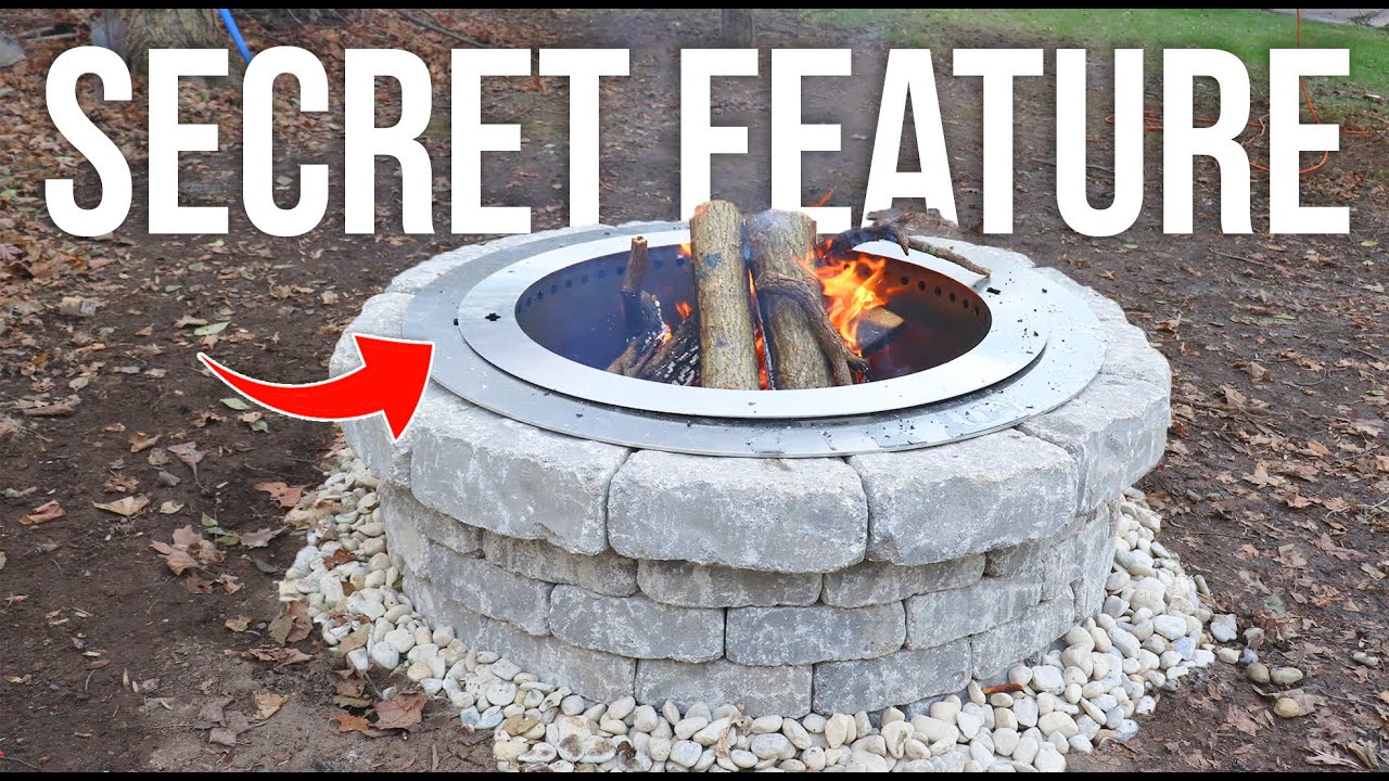 I built a smokeless fire pit! 🔥