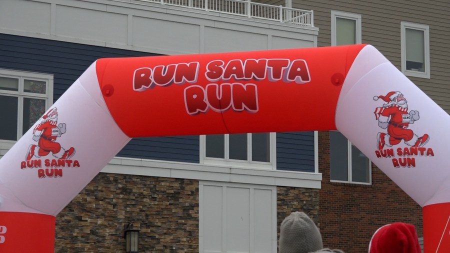 Run Santa Run 5K held in Mon County