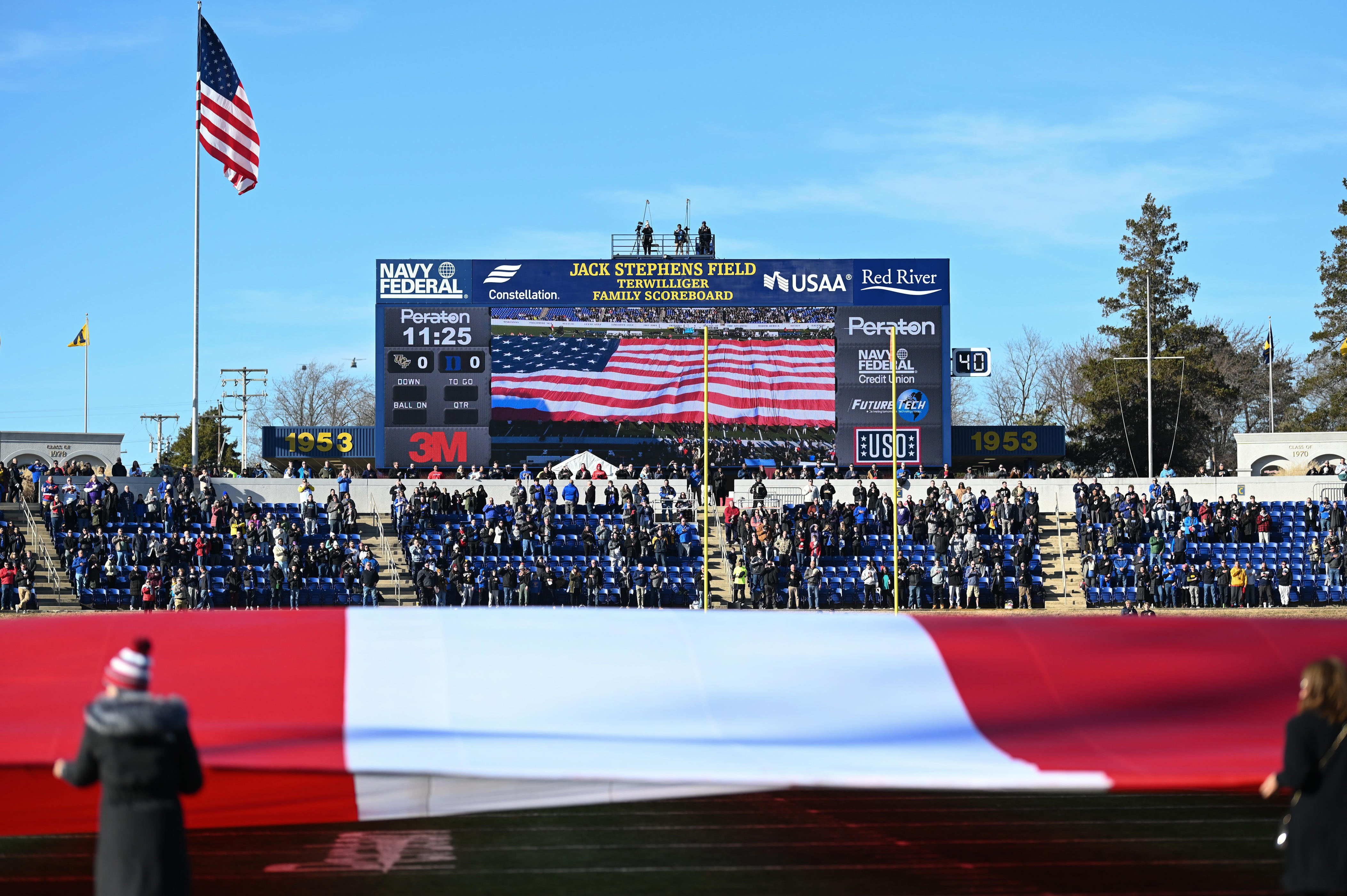 What time does the Military Bowl start?