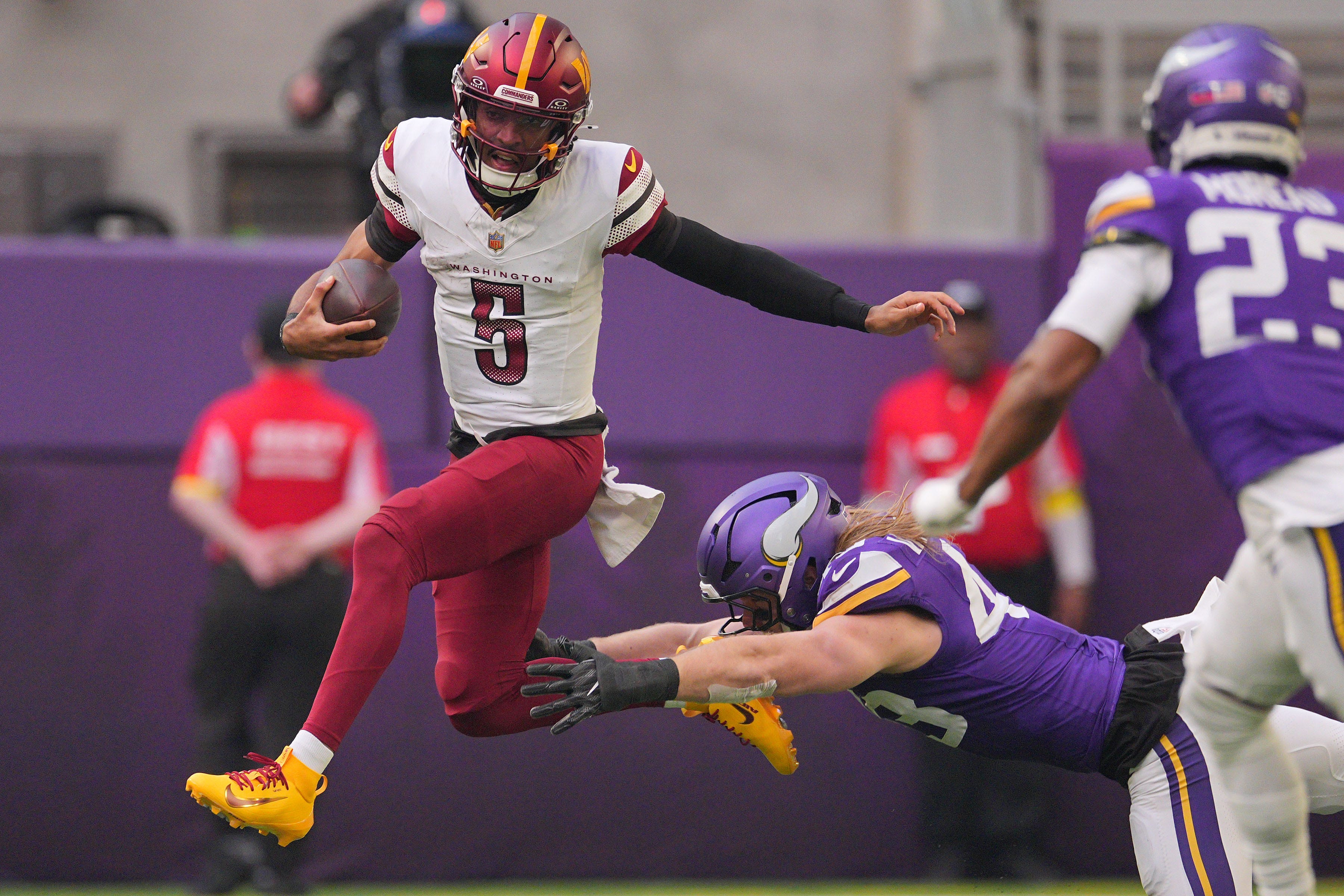 Who was the Washington Commanders’ highest-graded player in loss?