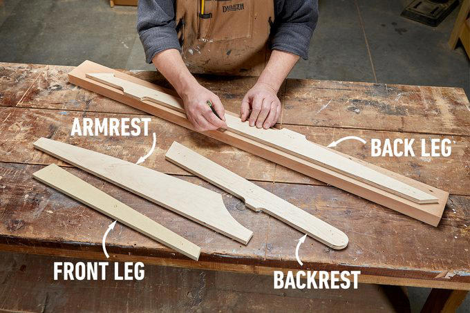How to build a DIY Danish modern chair