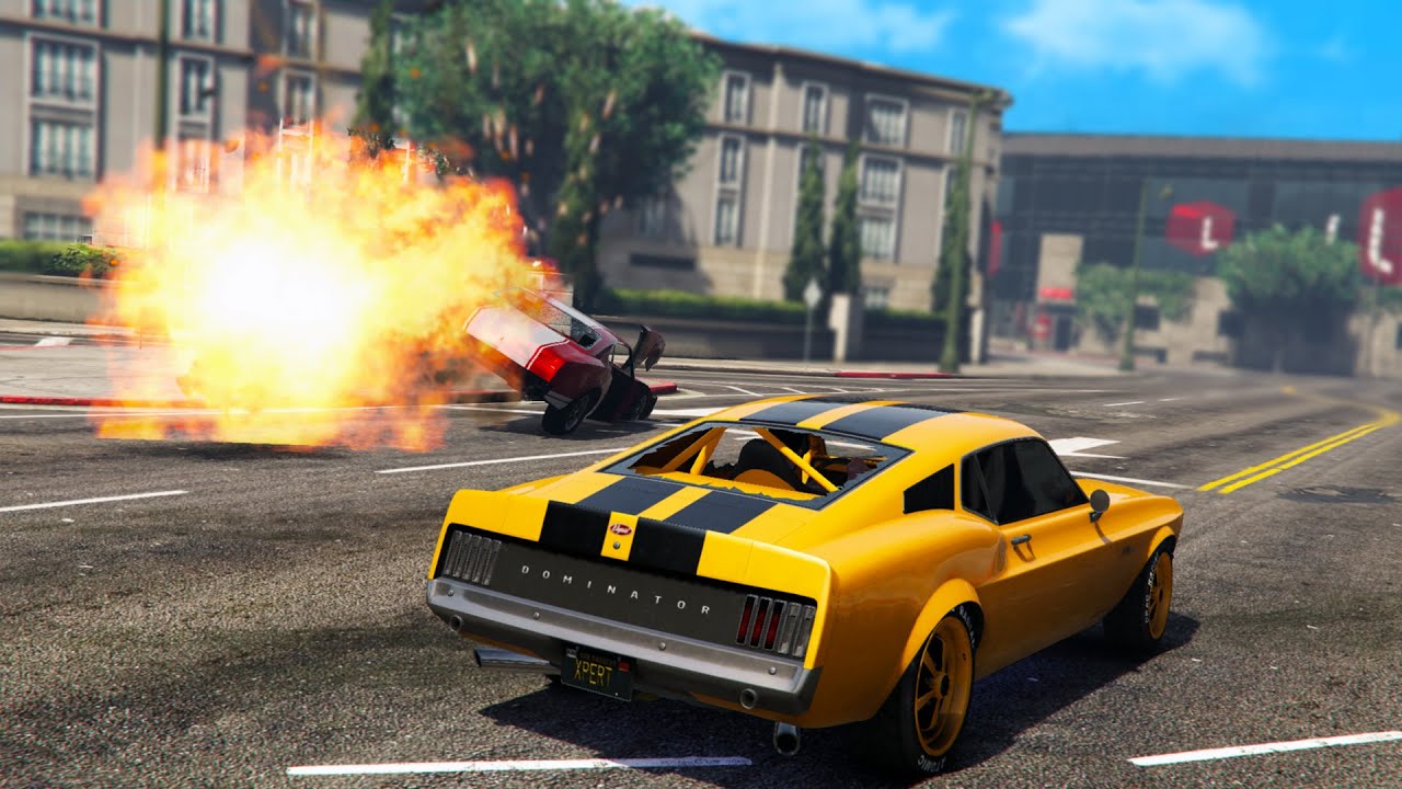 Challenging people to races, then trolling them | GTA 5 thug life #452