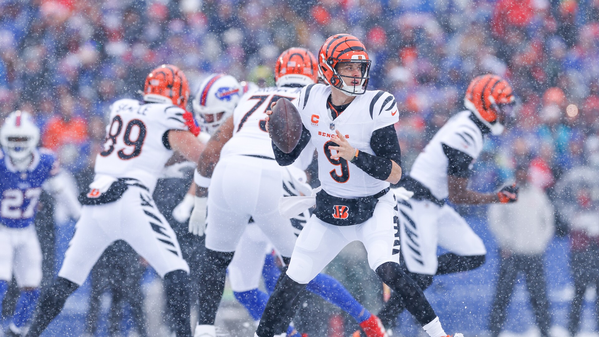 After Joe Burrow's third TD, Josh Allen 40-yard TD run narrows ...