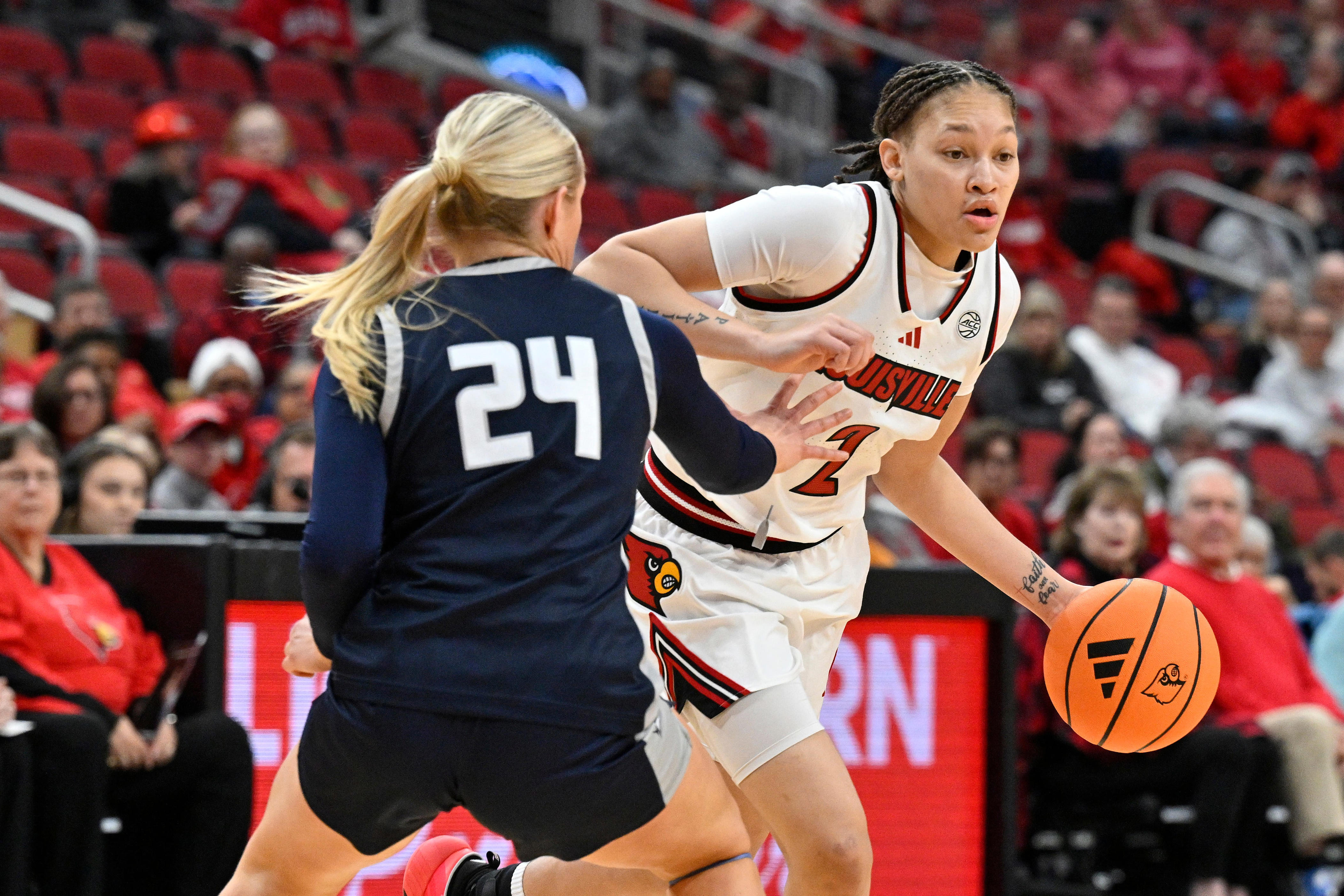 What channel is Louisville WBB game vs North Carolina on today?