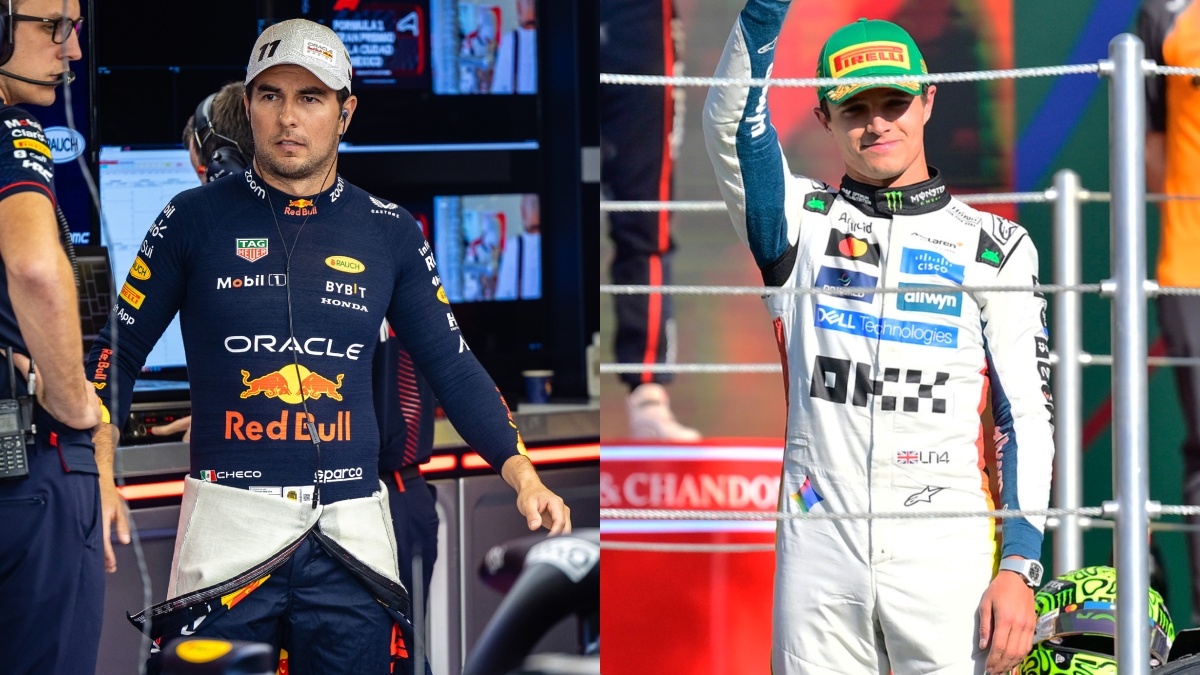 Checo Pérez felicita a Lando Norris por su título de F1 y celebra el ...