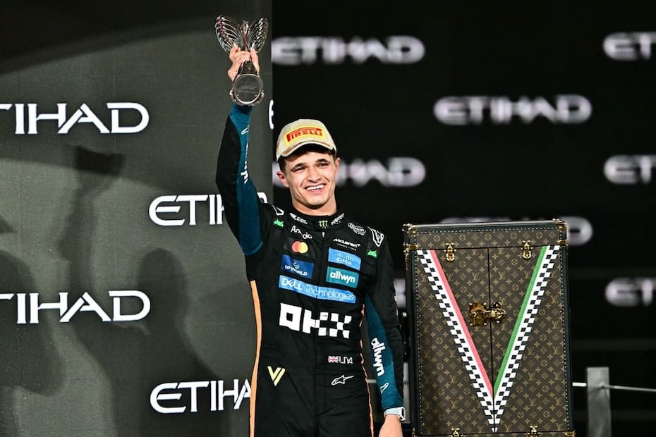 McLaren’s Lando Norris is 2025 F1 world champion