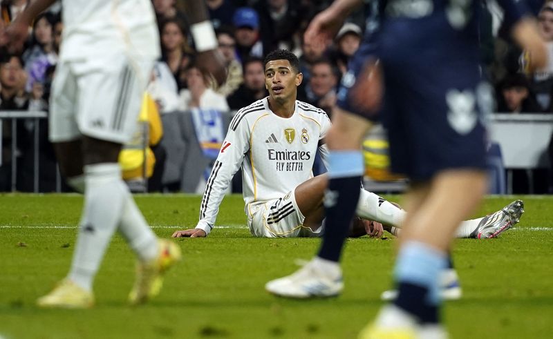 Soccer-Real Madrid handed shock home loss as Celta Vigo spring surprise