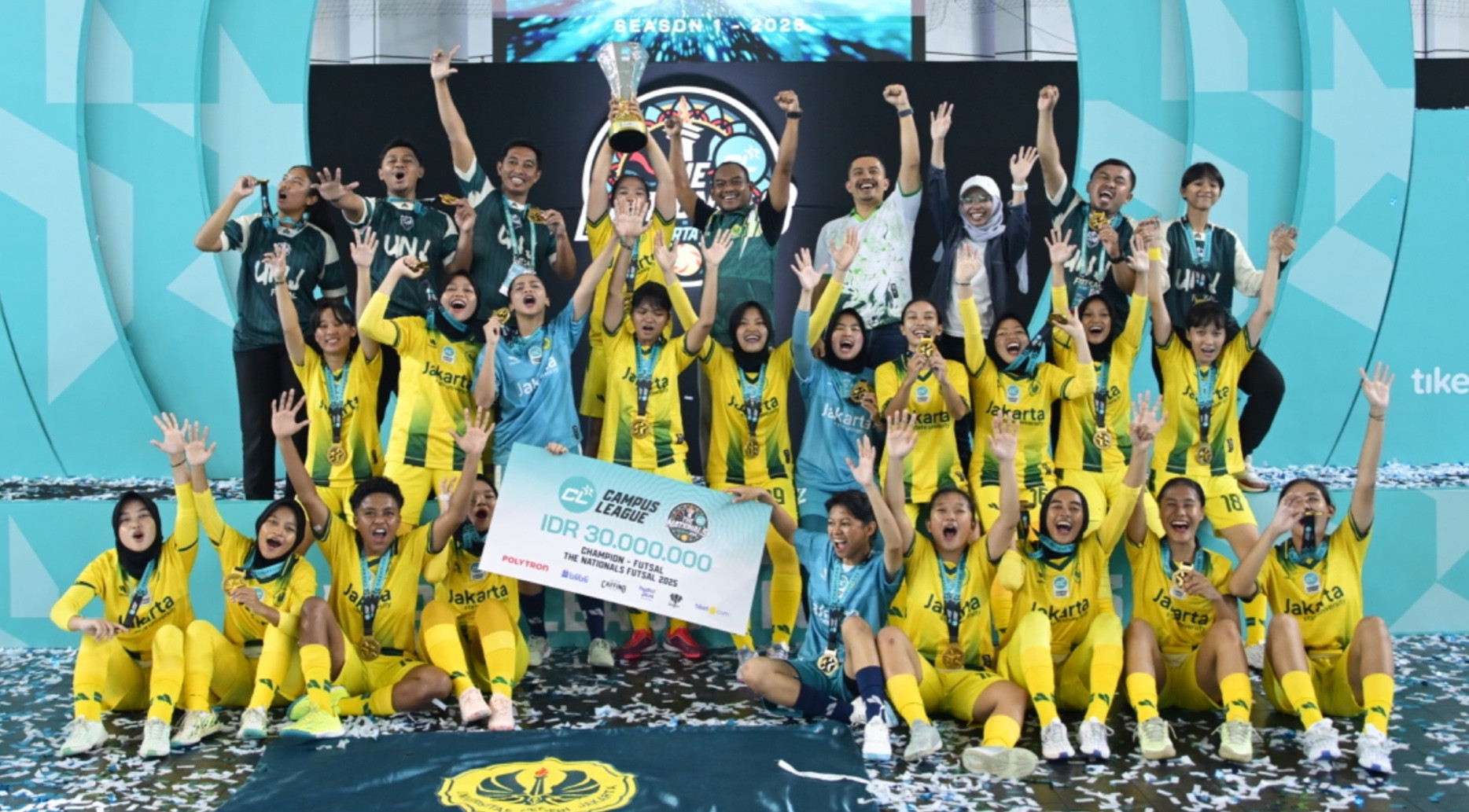 Final Futsal Campus League 2025 seri nasional: Kampus Jakarta dan ...