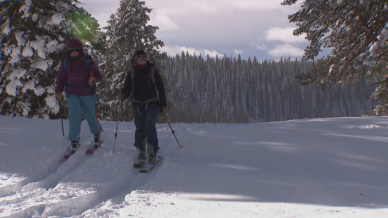 Winter finally arrives in Colorado's high country