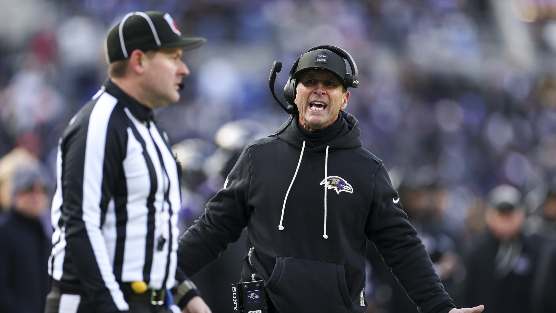John Harbaugh: Officials said Isaiah Likely didn't get third foot down