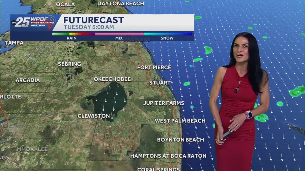 Cold front moving in